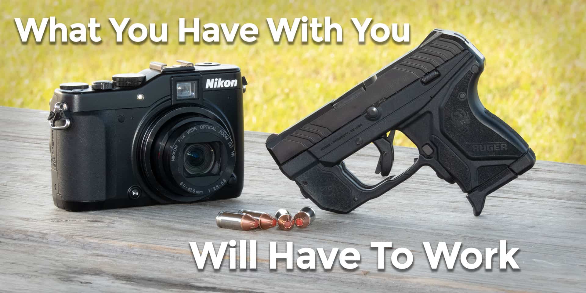 Carry Whatever Gun You Can - AmmoMan School of Guns Blog