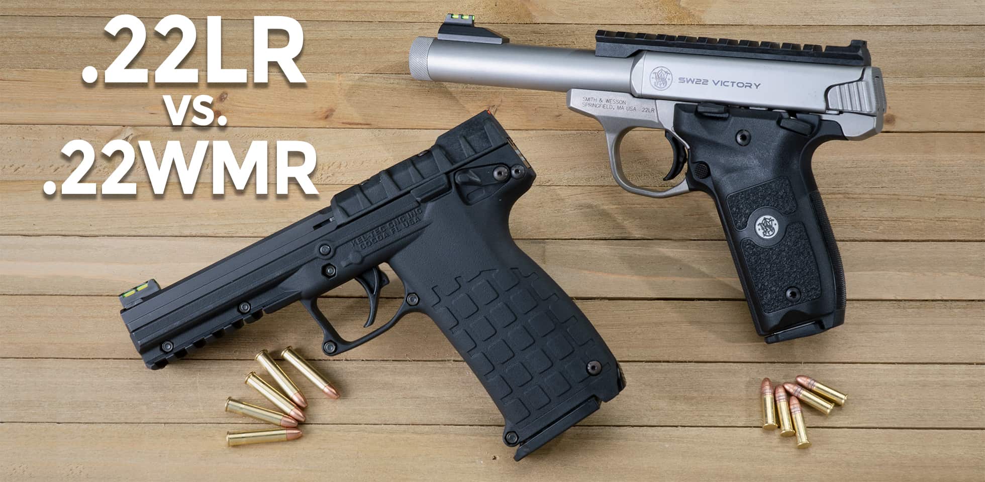 What's the Difference between 22LR vs 22WMR? - AmmoMan School of Guns Blog
