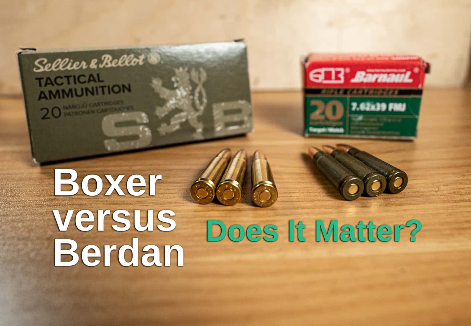 Boxer vs Berdan Primers - Does It Matter?