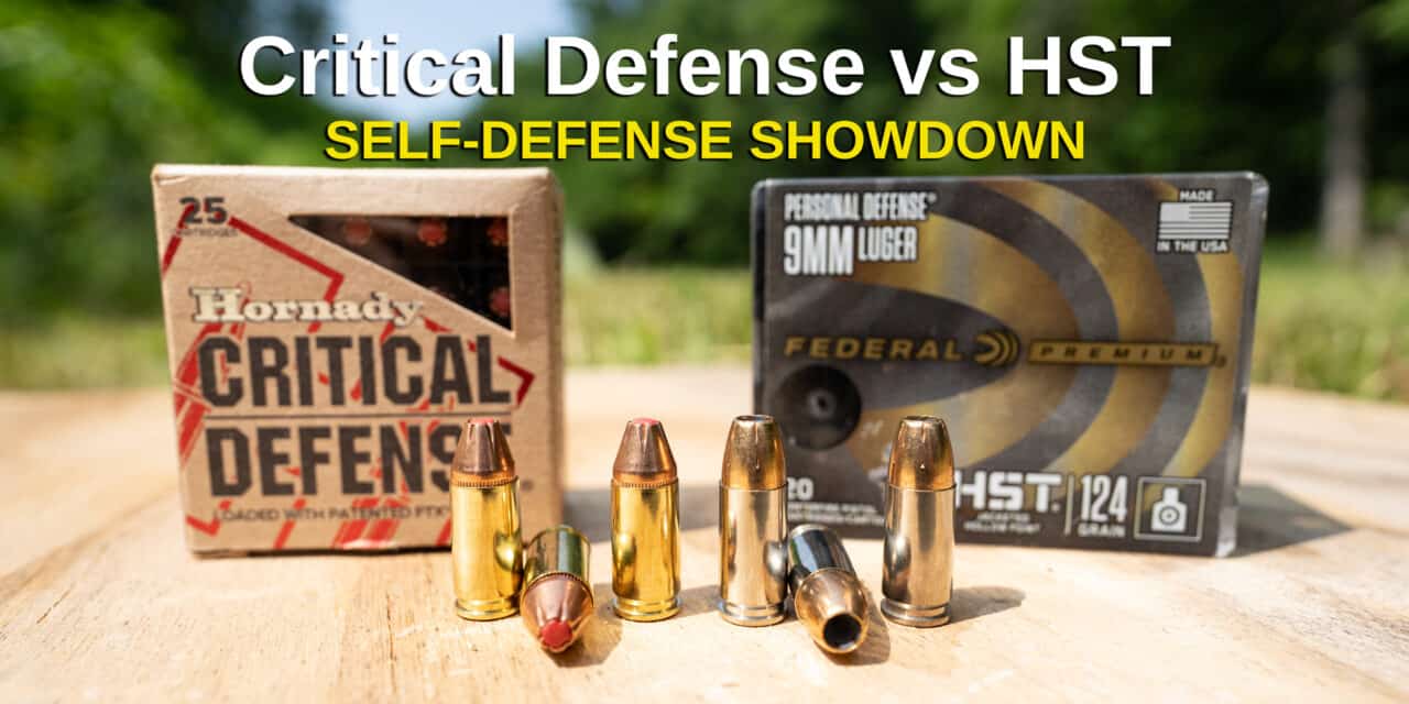 Hornady Critical Defense vs Federal HST - Self-Defense Tests