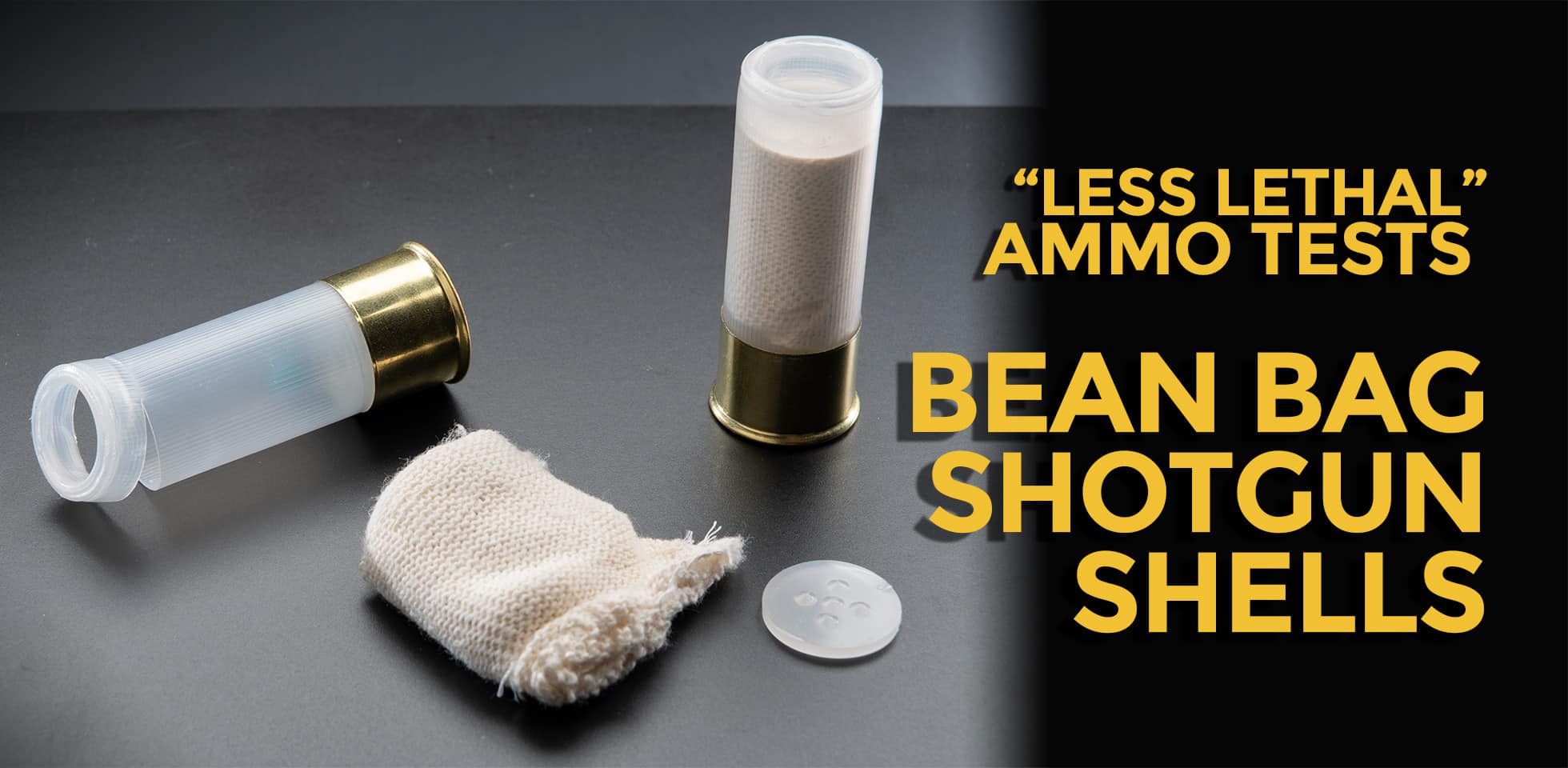 Less Lethal Loudout: Shotgun Bean Bag Rounds - AmmoMan School of Guns Blog