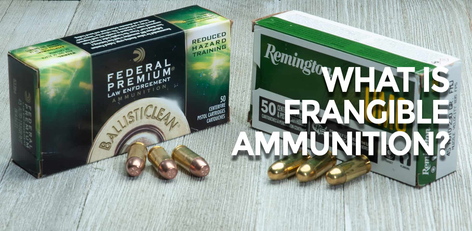 Why Use Frangible Ammo? - AmmoMan School of Guns Blog