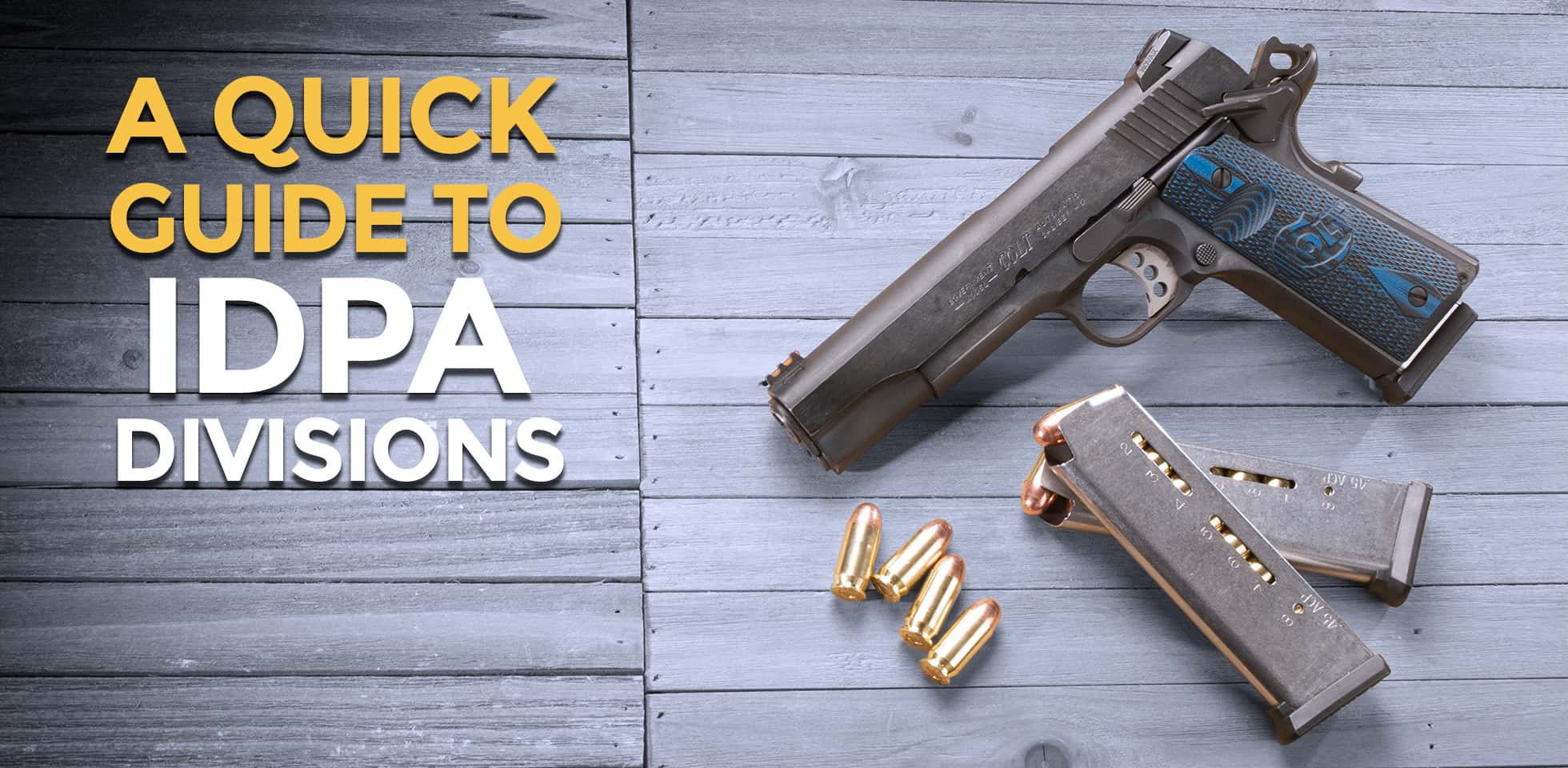 Let's Look At IDPA Divisions - AmmoMan School of Guns Blog